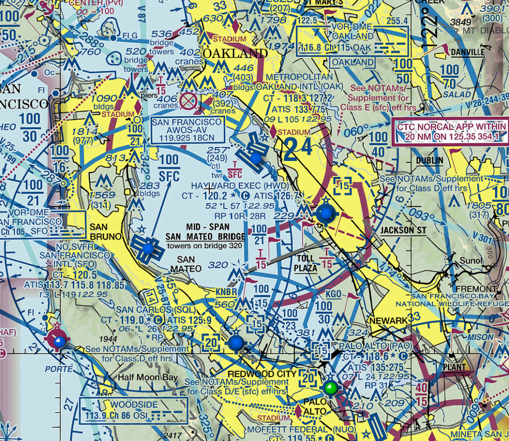 Ground School Refresher: VFR Charts – San Carlos Flight Center