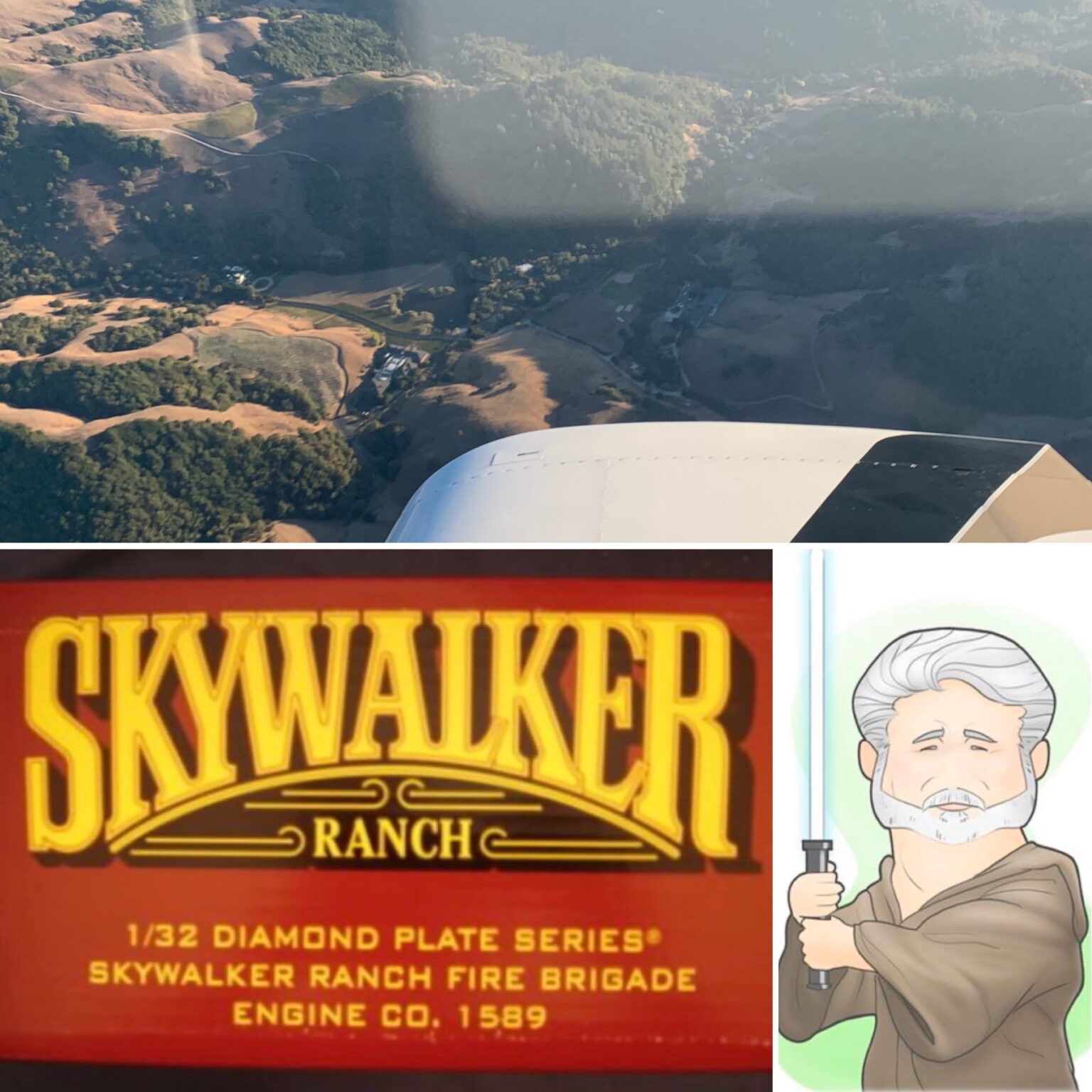 May The Fourth Be With You: Skywalker Ranch Fly By – San Carlos Flight ...